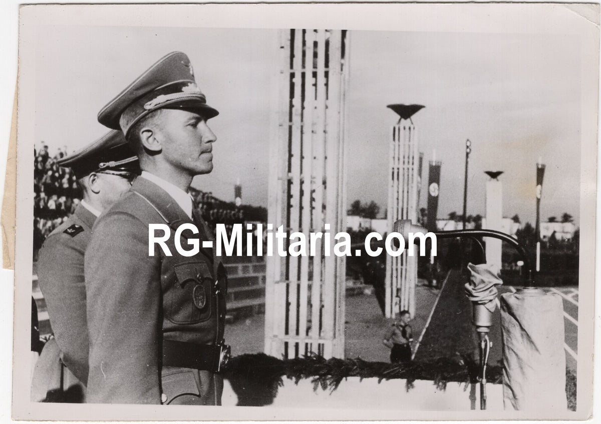 Original WW2 German Press Photo - Tag der NSDAP in Generalgouvernment ...