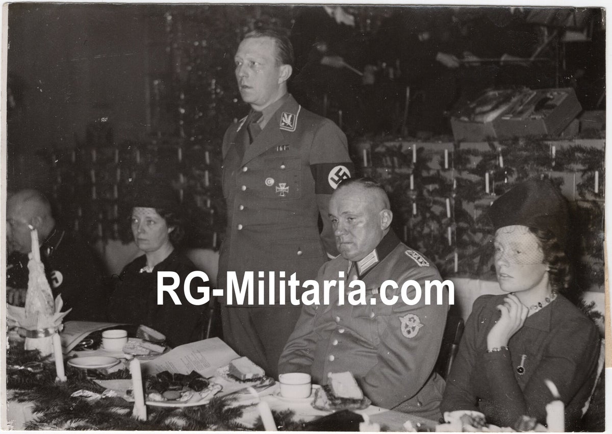 Original WW2 German Press Photo - Berlin Police President Wolf-Heinrich ...