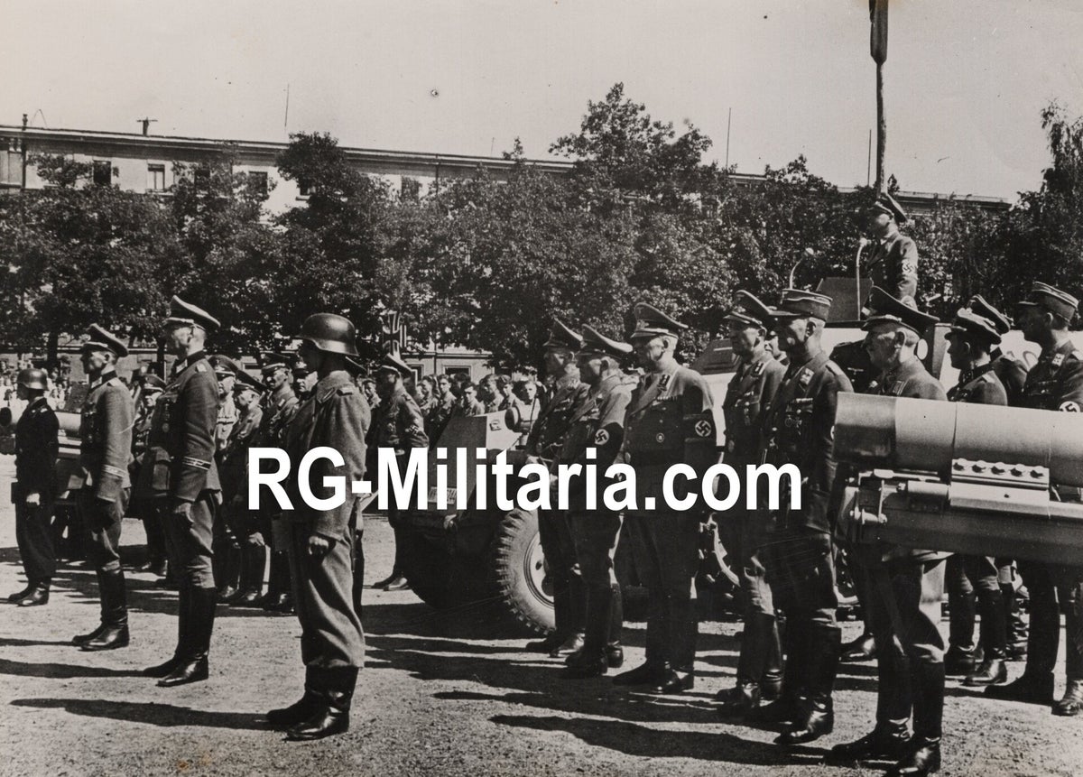 Original WW2 German Press Photo - Reichsleiter Baldur von Schirach ...