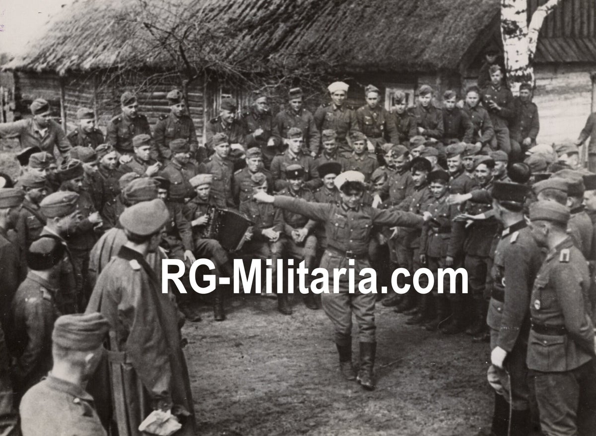 Original WW2 German Waffen SS Press Photo - Ostlegionen Eastern ...