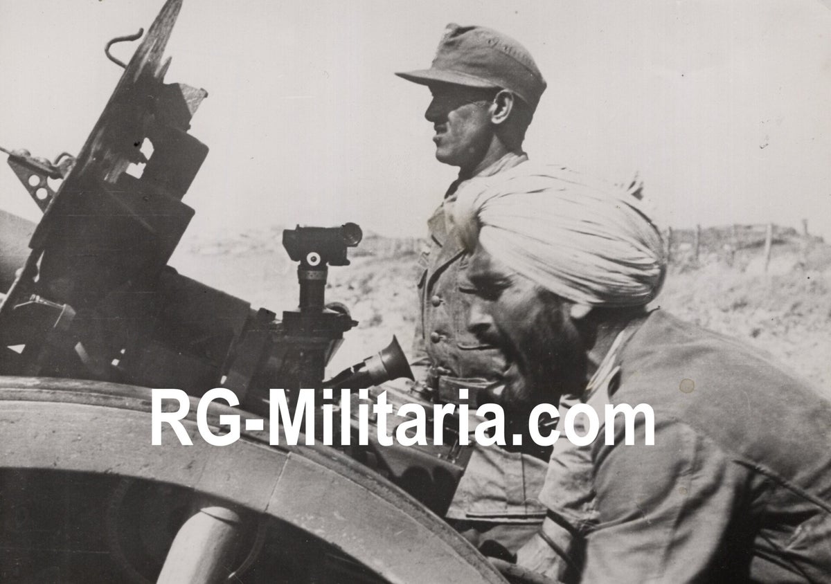 Original WW2 German Press Photo - Indian volunteers Legion Freies ...