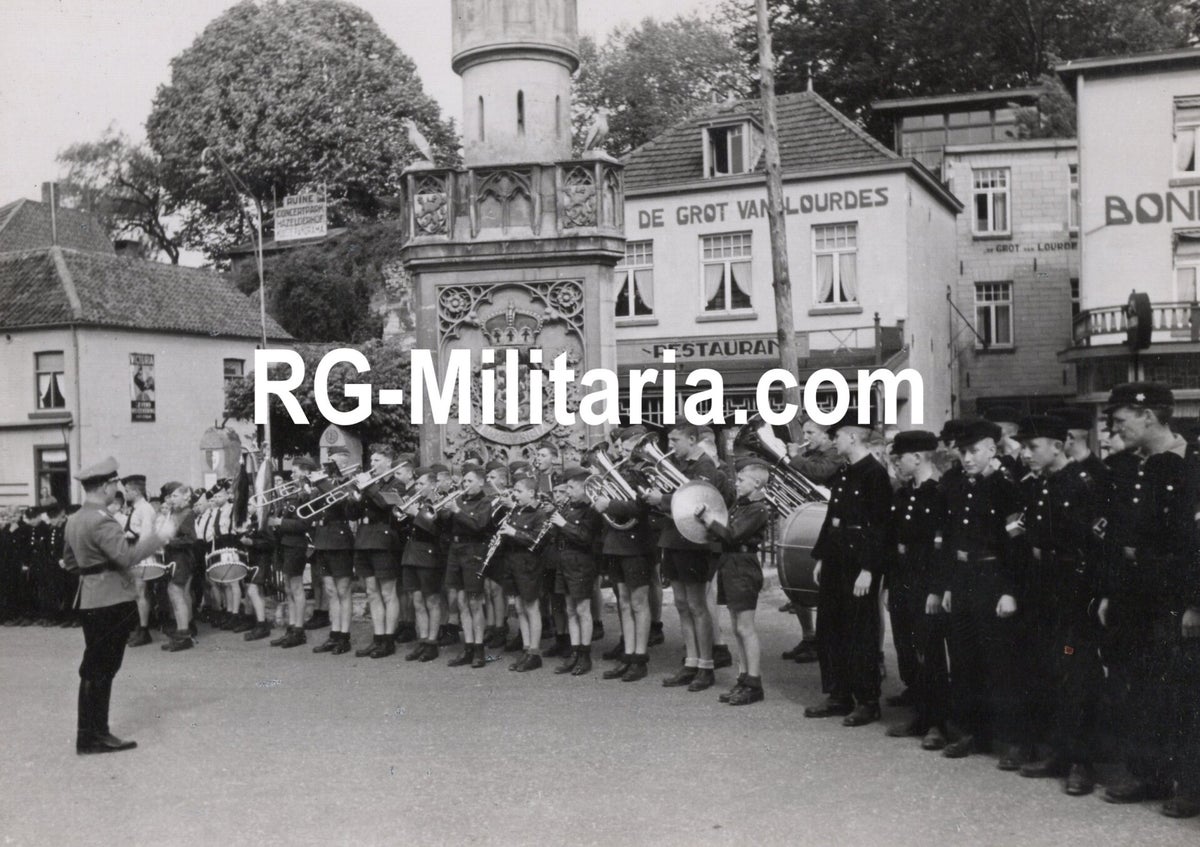 Original WW2 Dutch Waffen SS Press Photo - Parade of Reichsschule ...