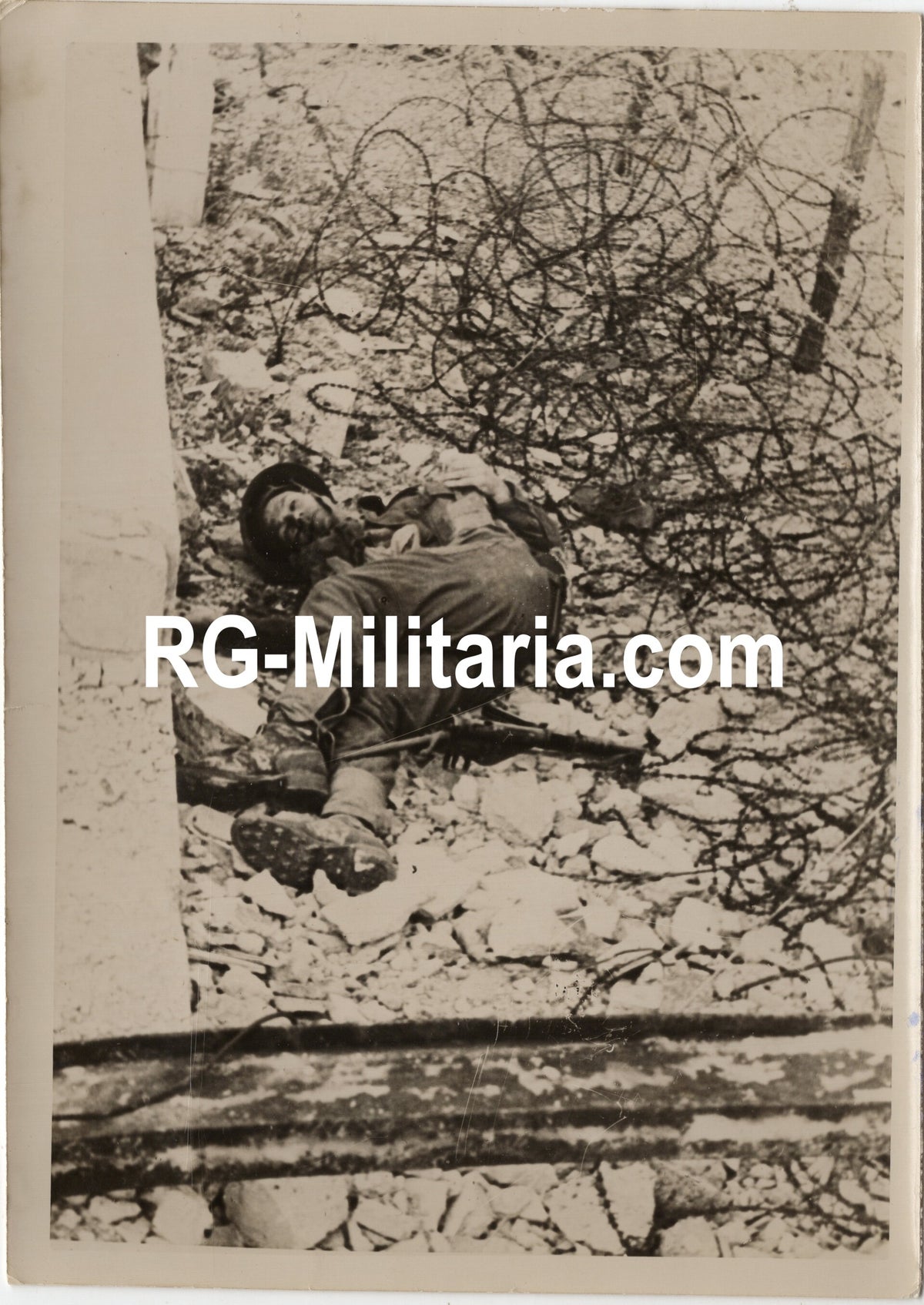 Original WW2 German Press Photo - KIA British soldier in Dieppe, France ...