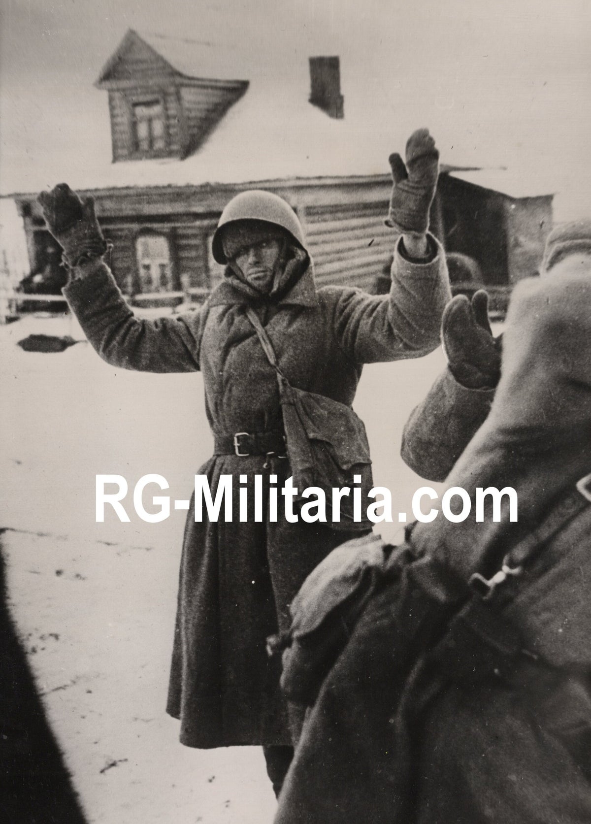 Original WW2 German Press Photo - Captured Soviet soldier, Eastern ...