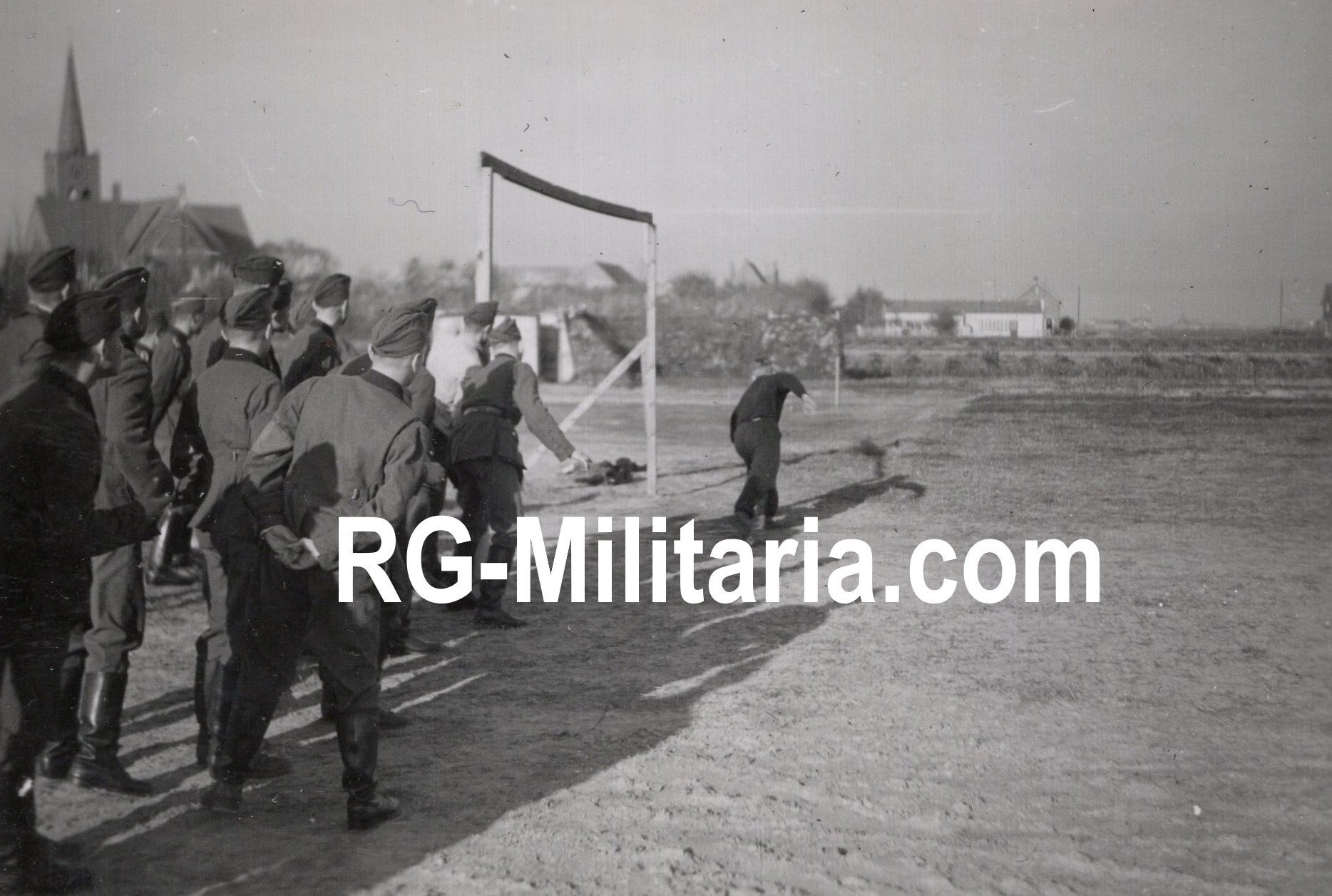 Original WW2 German Photo - German RAD near Alkmaar, Holland (1940)