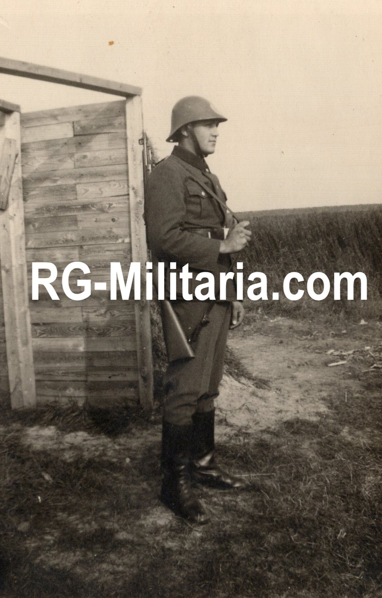 Original WW2 German Photo - German RAD near Alkmaar, Holland (1940)