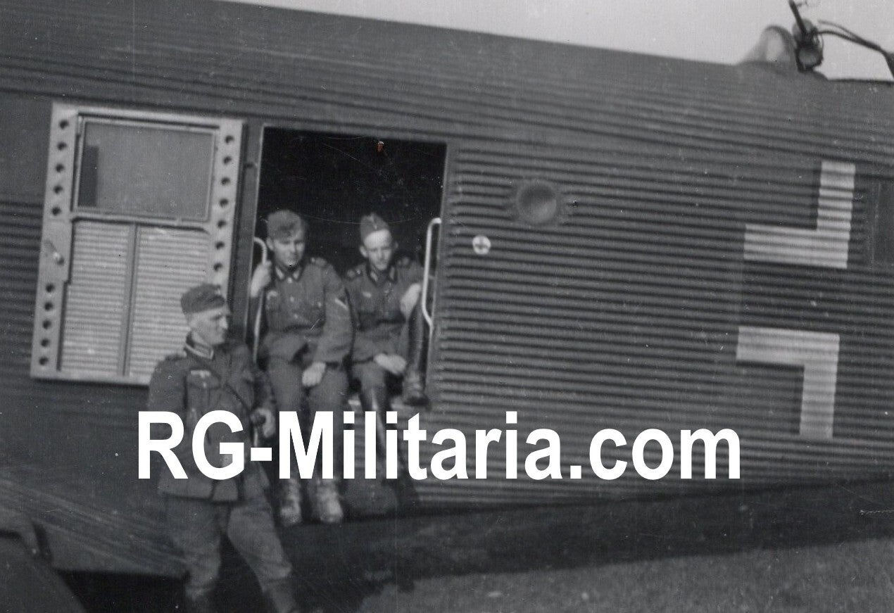 Original WW2 German Photo - German Wehrmacht soldiers at the Rotterdam ...