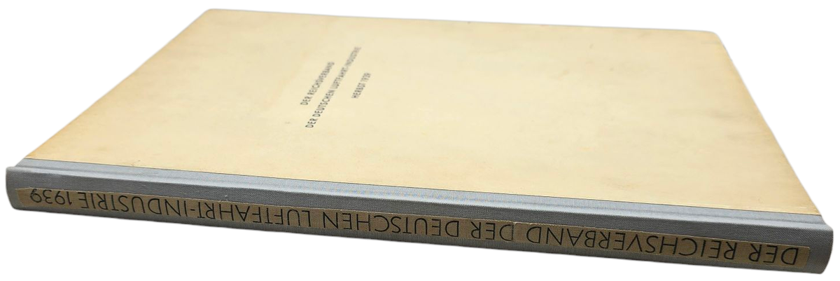Original WW2 German Book - Der Reichsverband der Deutschen Luftfahrt ...