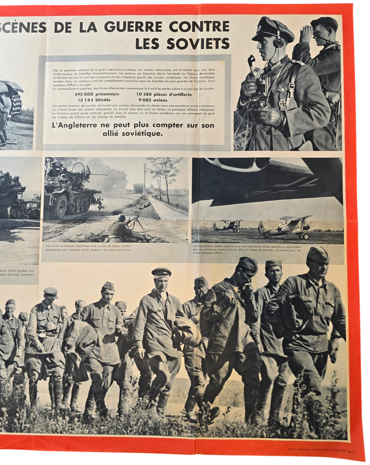 Original WW2 French Collaboration Propaganda Poster - Scenes de la ...