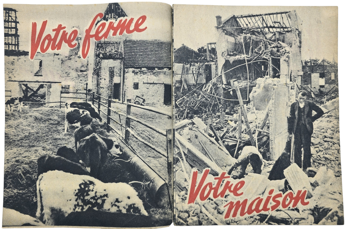 Original WW2 French Collaboration Brochure - N'oubliez jamais que ...