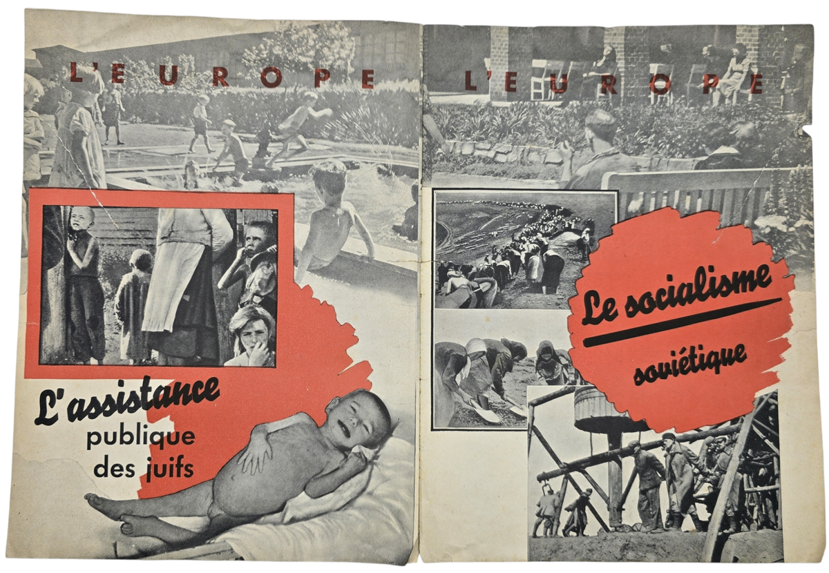 Original WW2 French Collaboration Brochure - Voila ce que le ...