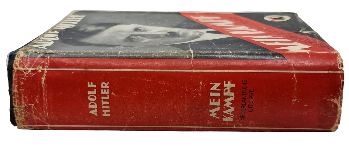 Original WW2 Dutch Book - Mijn Kamp, Adolf Hitler, 6th edition with ...