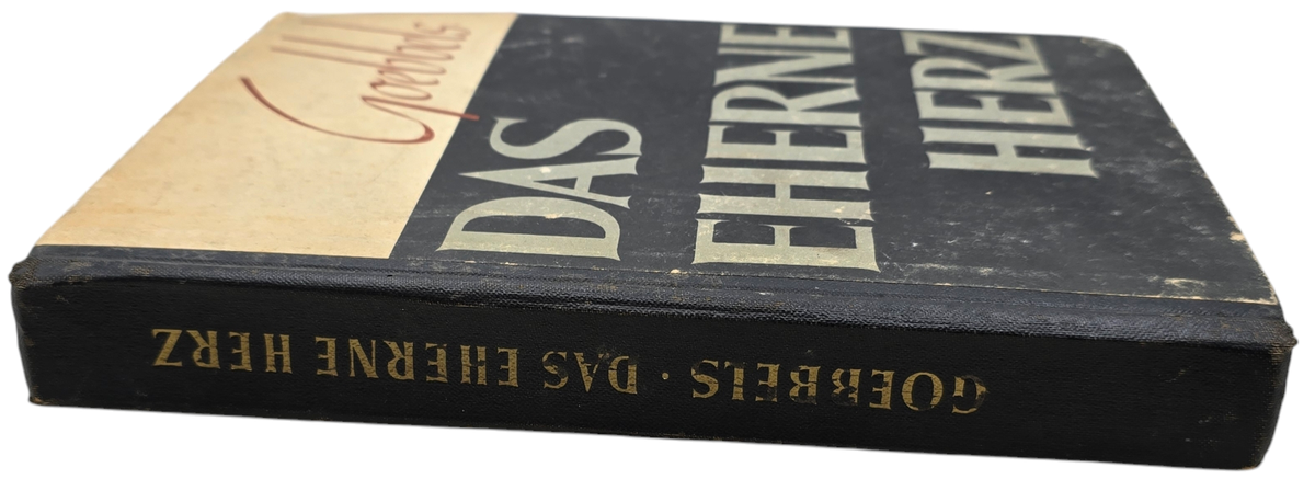 Original WW2 German Book - Das Eherne Herz, Joseph Goebbels (1943)