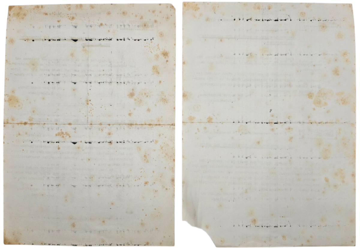 Original WW2 Dutch Document - UVA University of Amsterdam letters ...