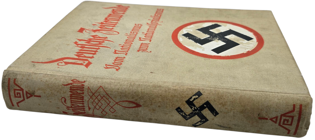 Original WW2 German NSDAP Book - Deutsche Zeitenwende Vom Nationalismus ...