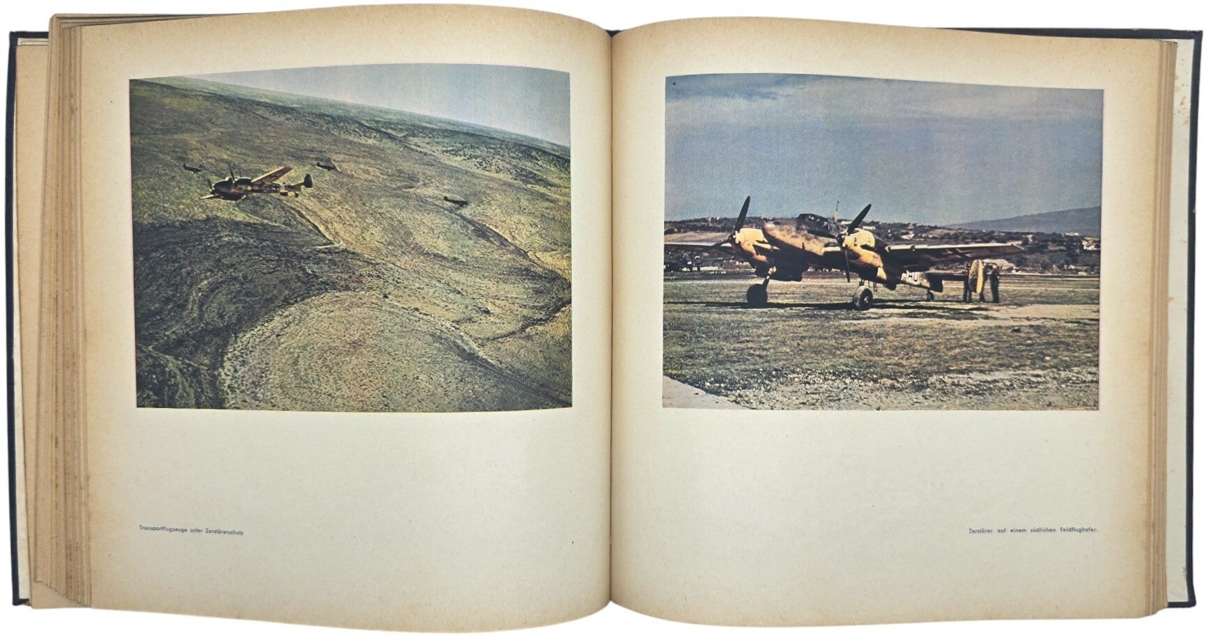 Original WW2 German Luftwaffe Book - Fliegende Front, Hauptmann W. E ...