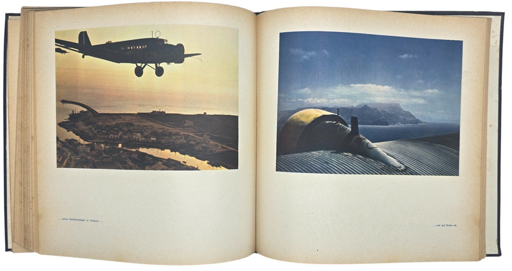 Original WW2 German Luftwaffe Book - Fliegende Front, Hauptmann W. E ...