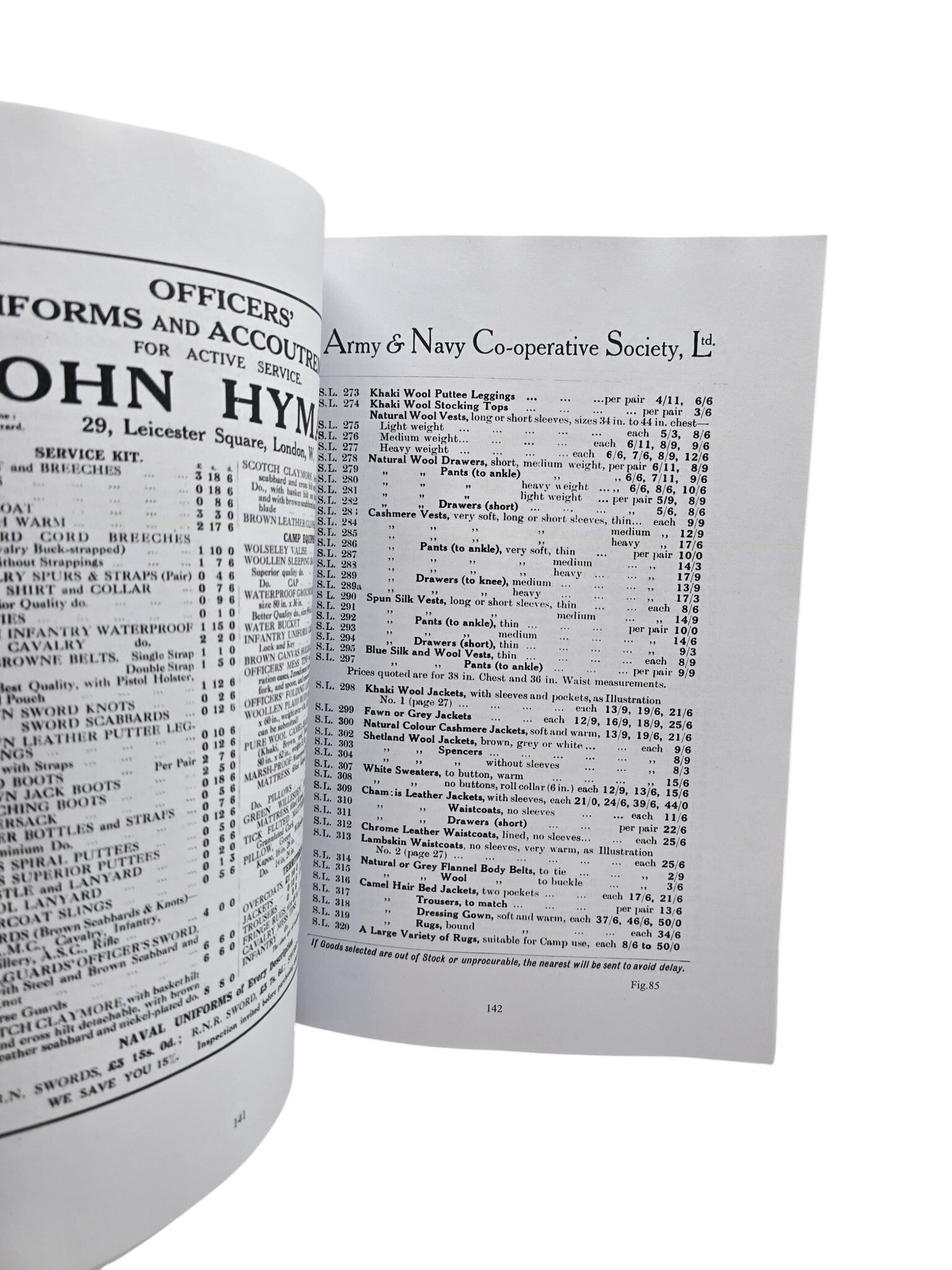 Original English Book – British Uniforms and Equipment of the Great War ...