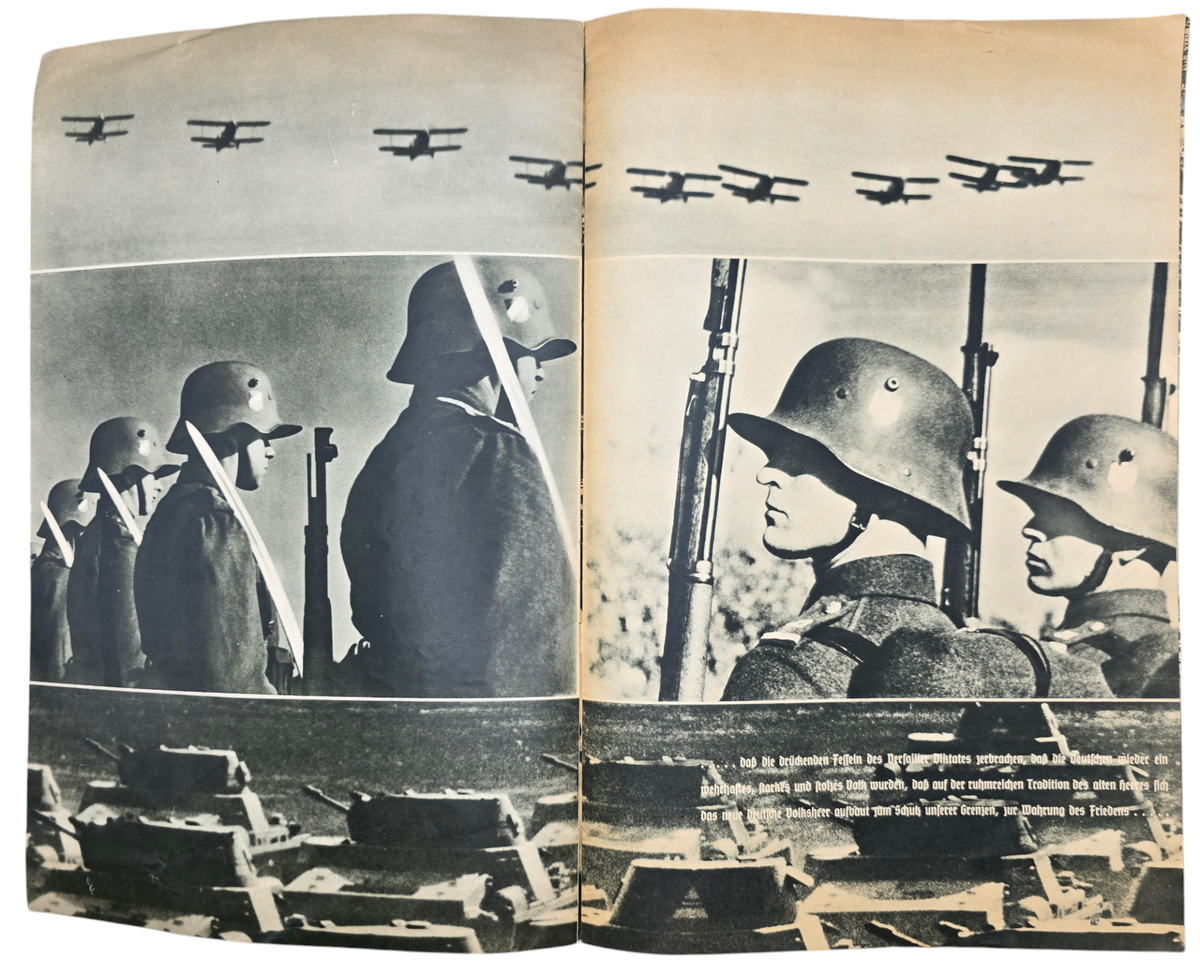 Original WW2 German Brochure - Deutschland dankt ihm... Adolf Hitler (1936)