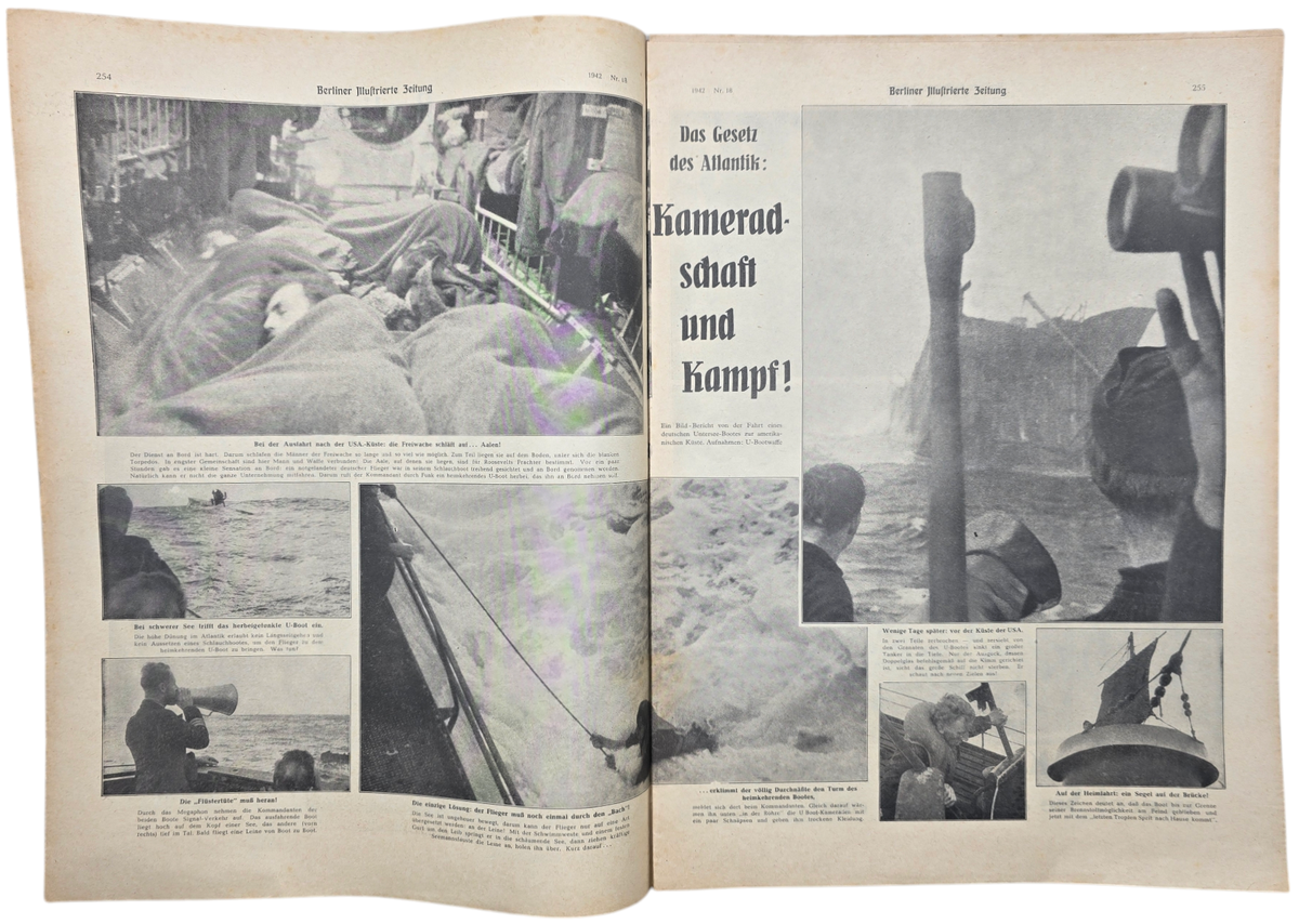 Original WW2 German Magazine - Berliner Illustrierte Zeitung 51th Year ...