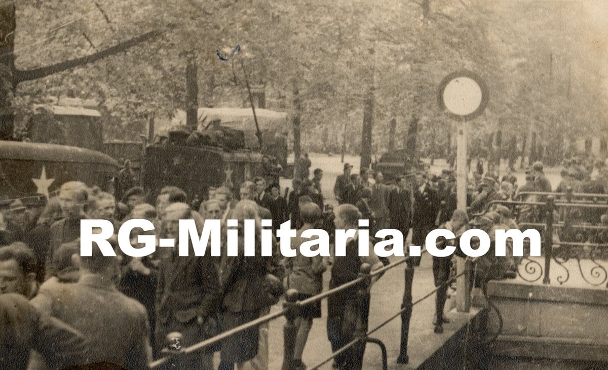 Original WW2 Dutch Liberation Photo - Liberation scene with NBS and ...