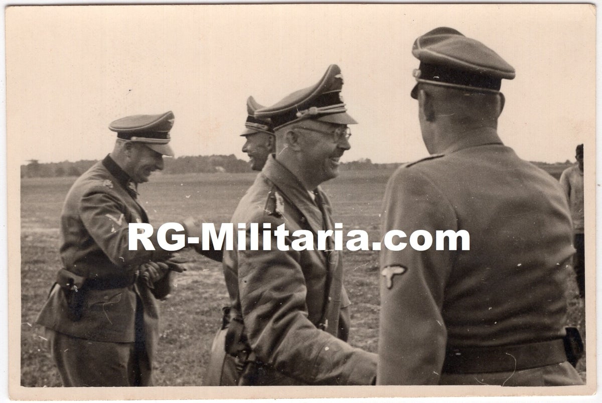 Original WW2 German Photo - Reichsführer-SS Heinrich Himmler