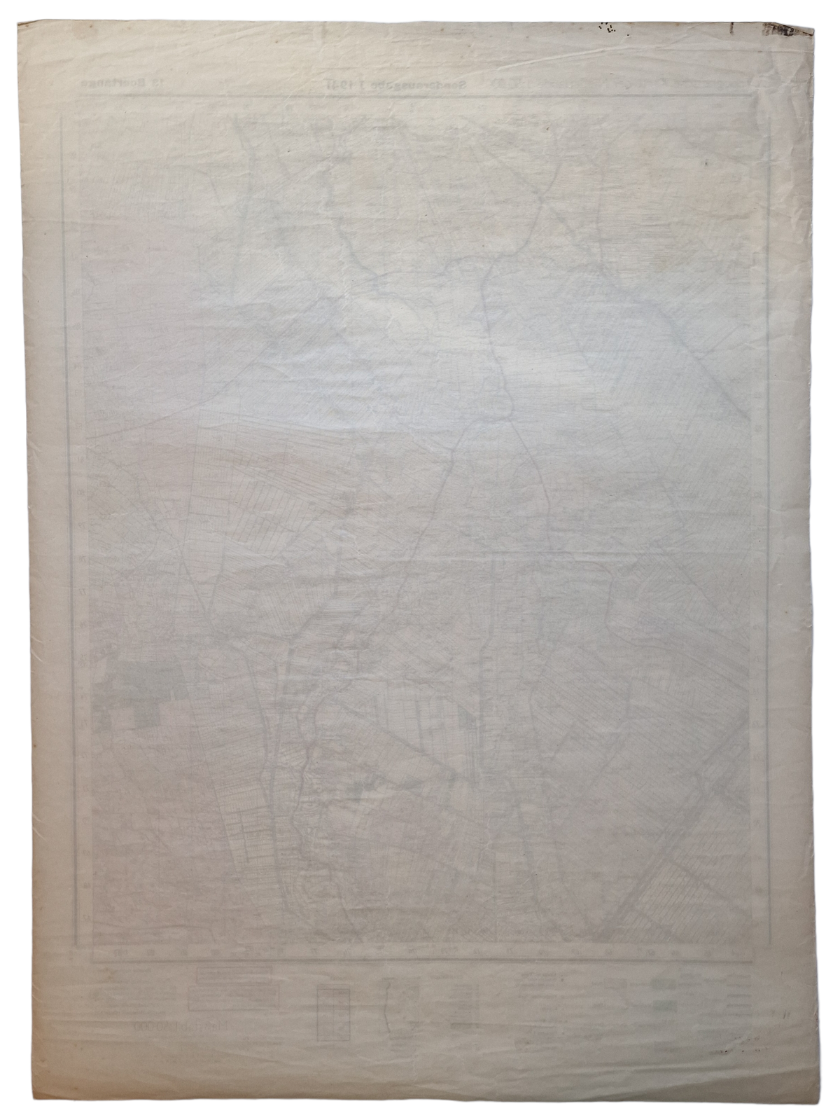 Original WW2 German Map - Boertange (1941)