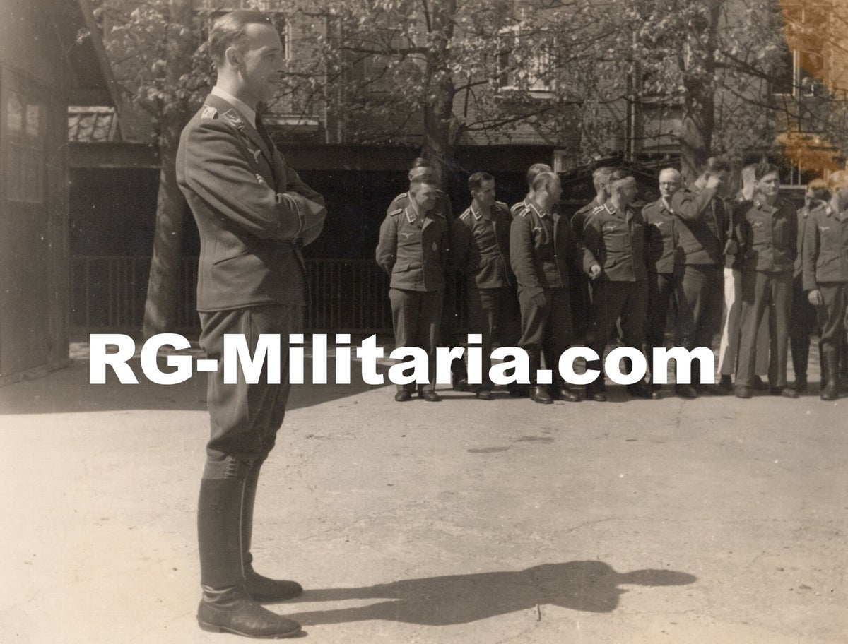 Original WW2 German Photo - Luftwaffe Sanitater & HG Hermann Göring ...