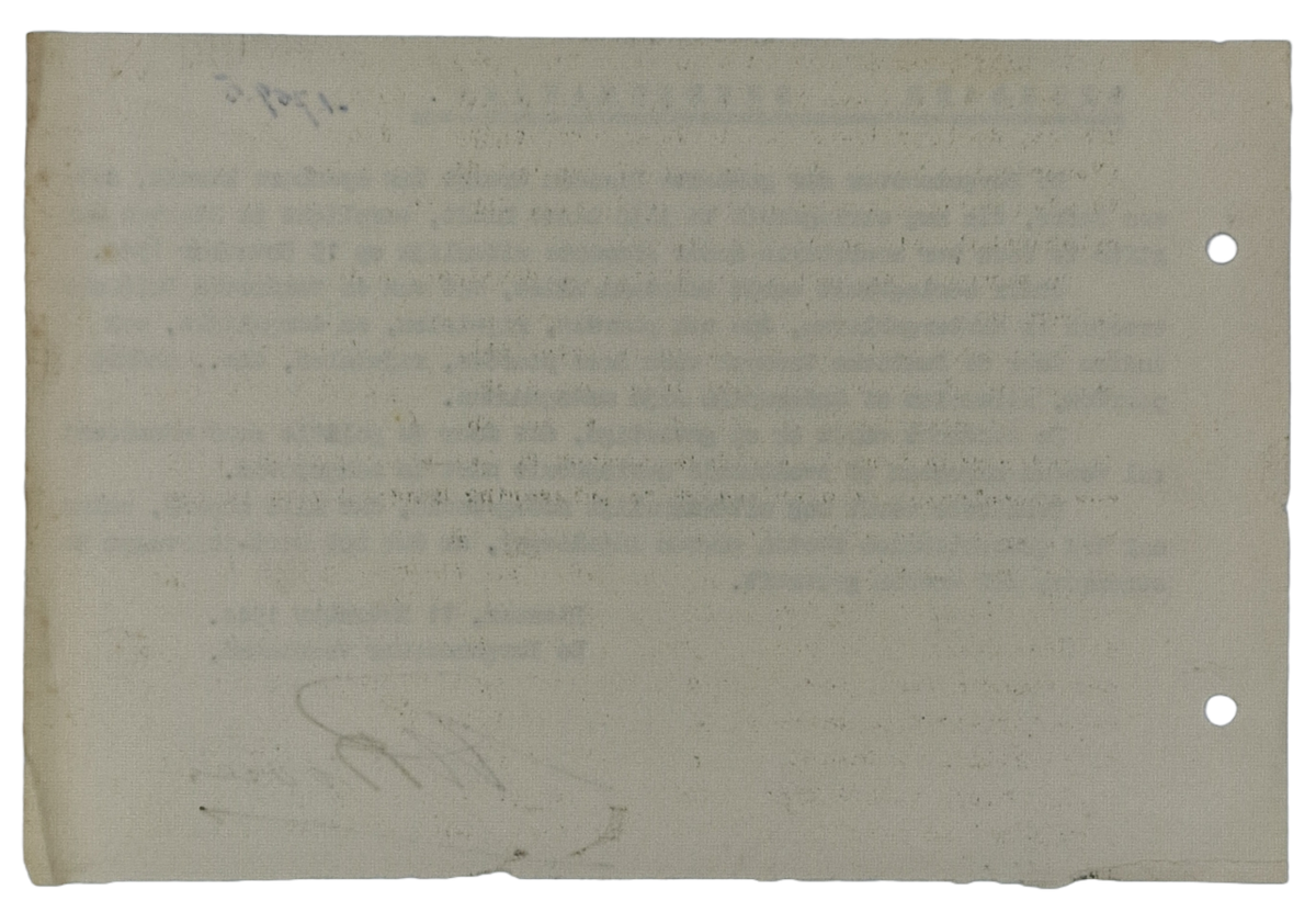 Original WW2 Dutch Document - Handing in leftover weapons, Diessen ...
