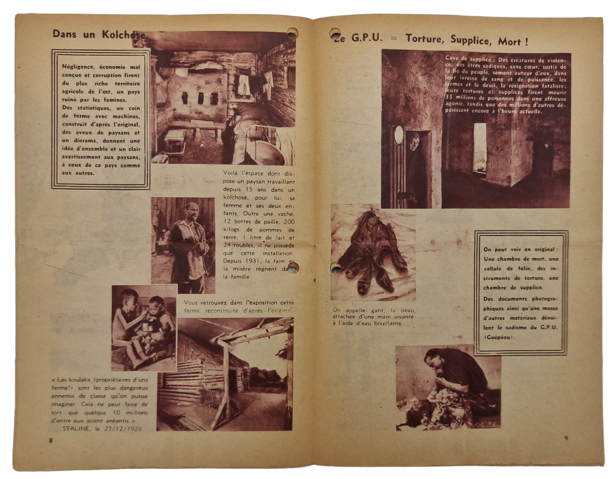 Original WW2 Belgian Walloon Brochure - Voici les Soviets (1943) | RG ...