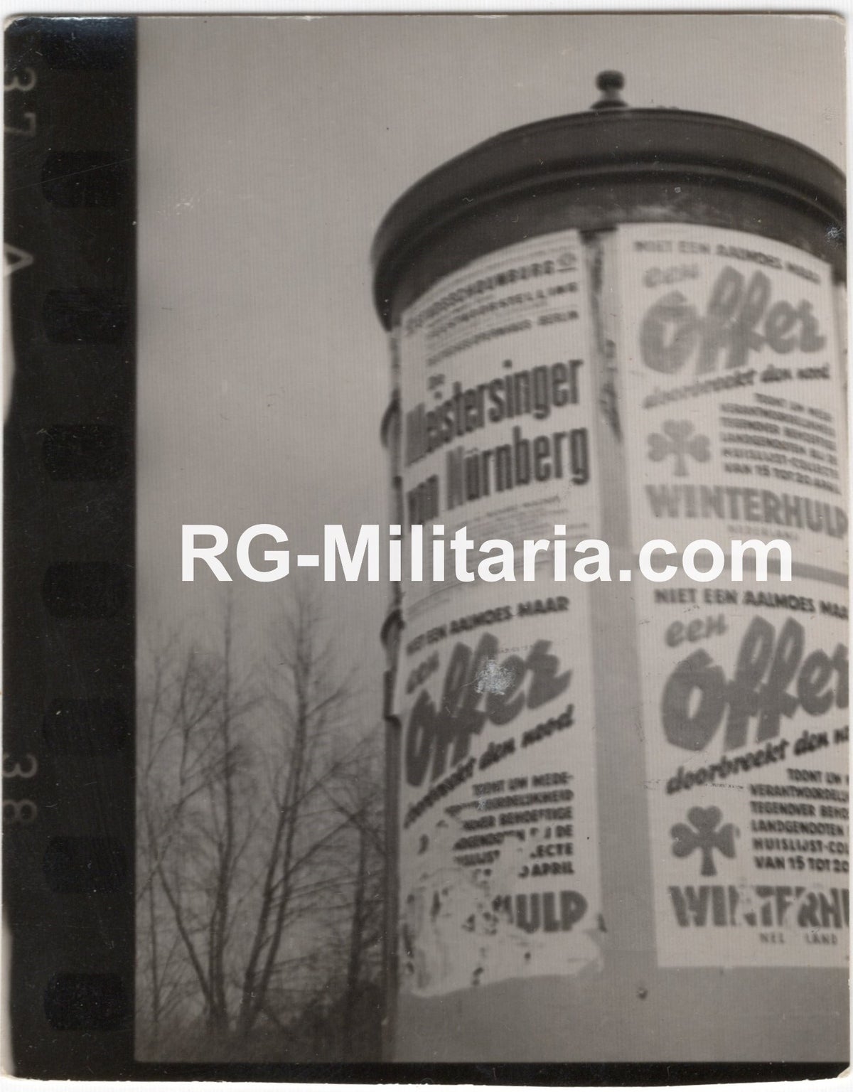 Original WW2 Dutch Collaboration NSB Press photo - WHN Winterhulp ...