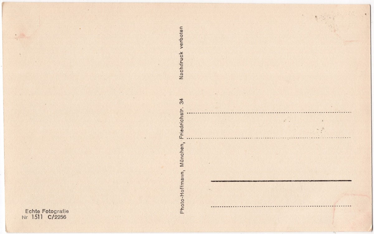 Original WW2 German Postcard - Luftwaffe Oberst Molders | RG-Militaria