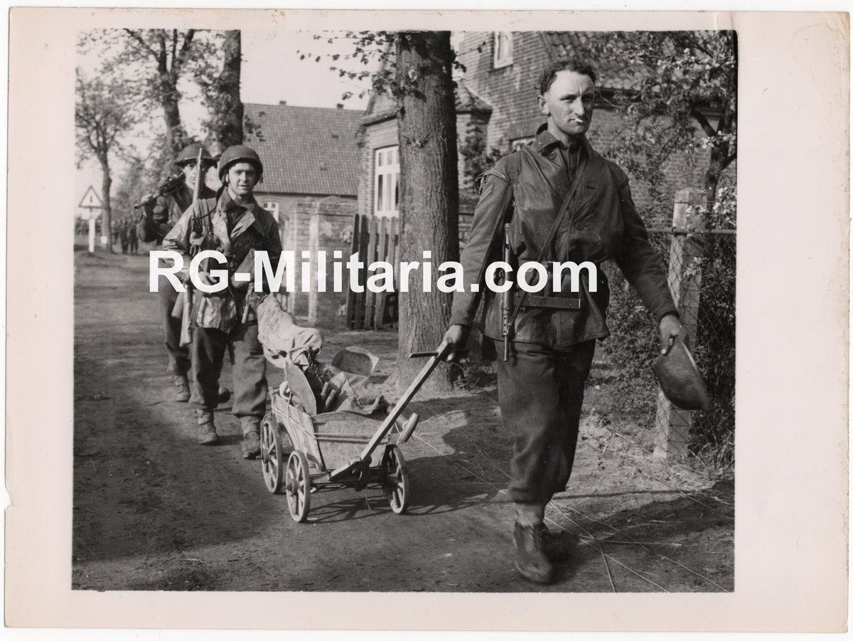 Original WW2 British Press Photo - Gordon Highlanders & Airborne ...