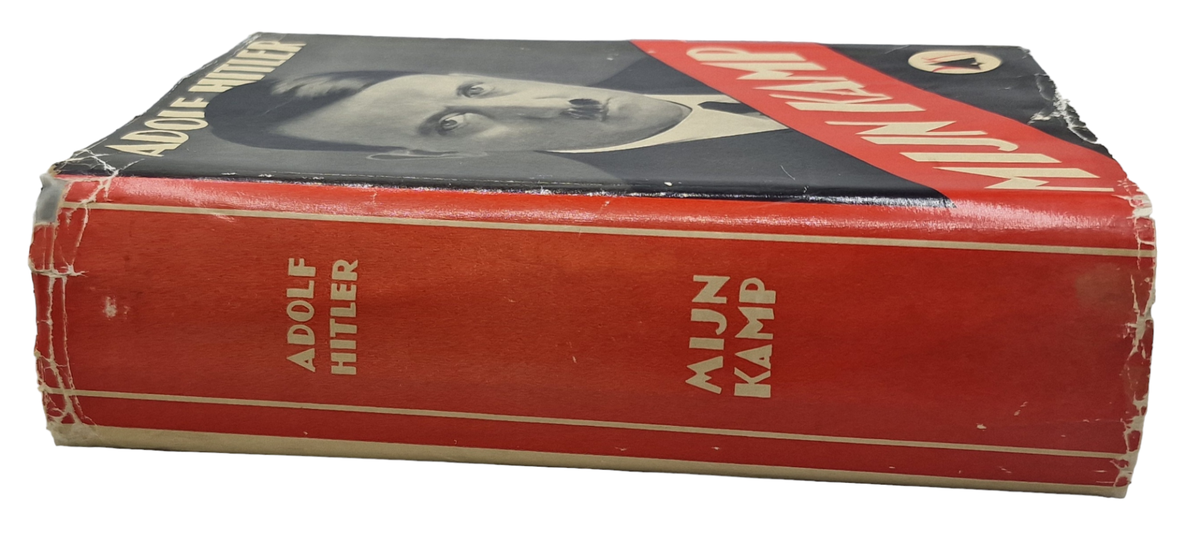 Original WW2 Dutch Book - Mijn Kamp, Adolf Hitler, 3rd edition with ...