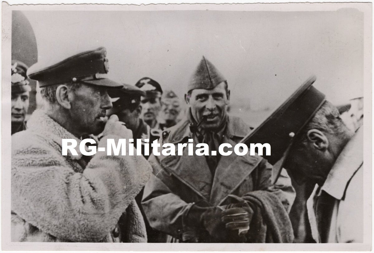 Original WW2 French Press Photo - Captured British POW soldiers in ...
