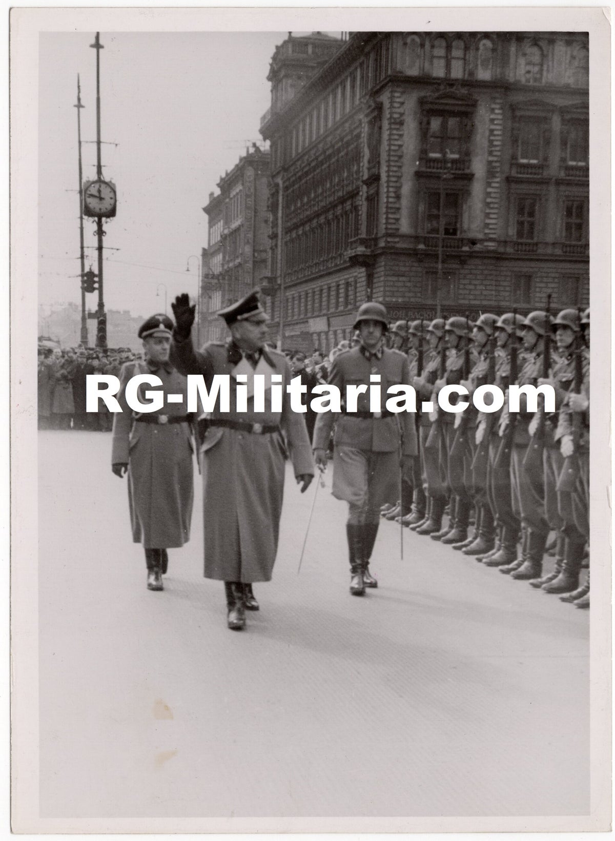 Original WW2 German Waffen SS Press Photo - SS Leibstandarte gathering ...