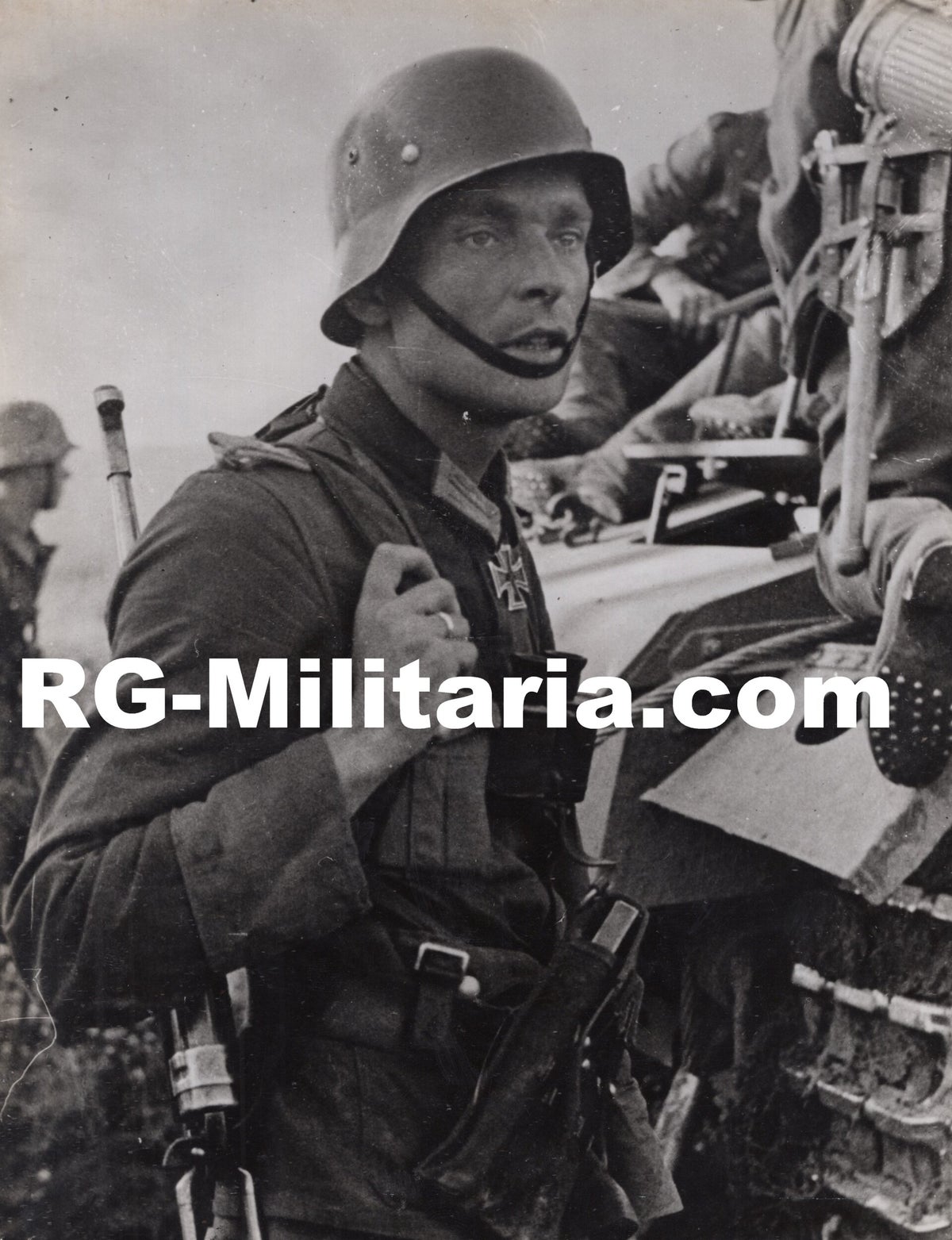 Original WW2 German Press Photo - Heer Ritterkreuzträger, Knights Cross ...