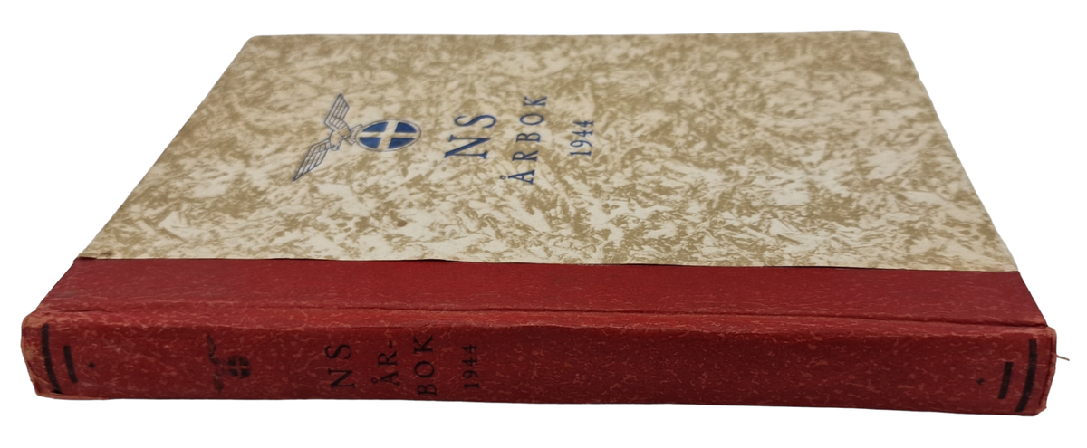 Original WW2 Norwegian Collaboration Book - Nasjonal Samling NS Arbok ...