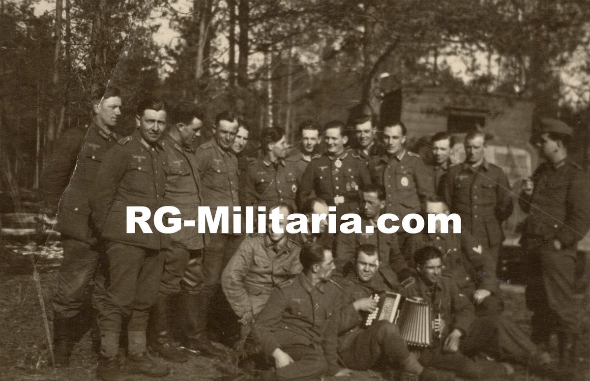 Original WW2 German Photo - Knights cross wearer Ritterkreuzträger ...