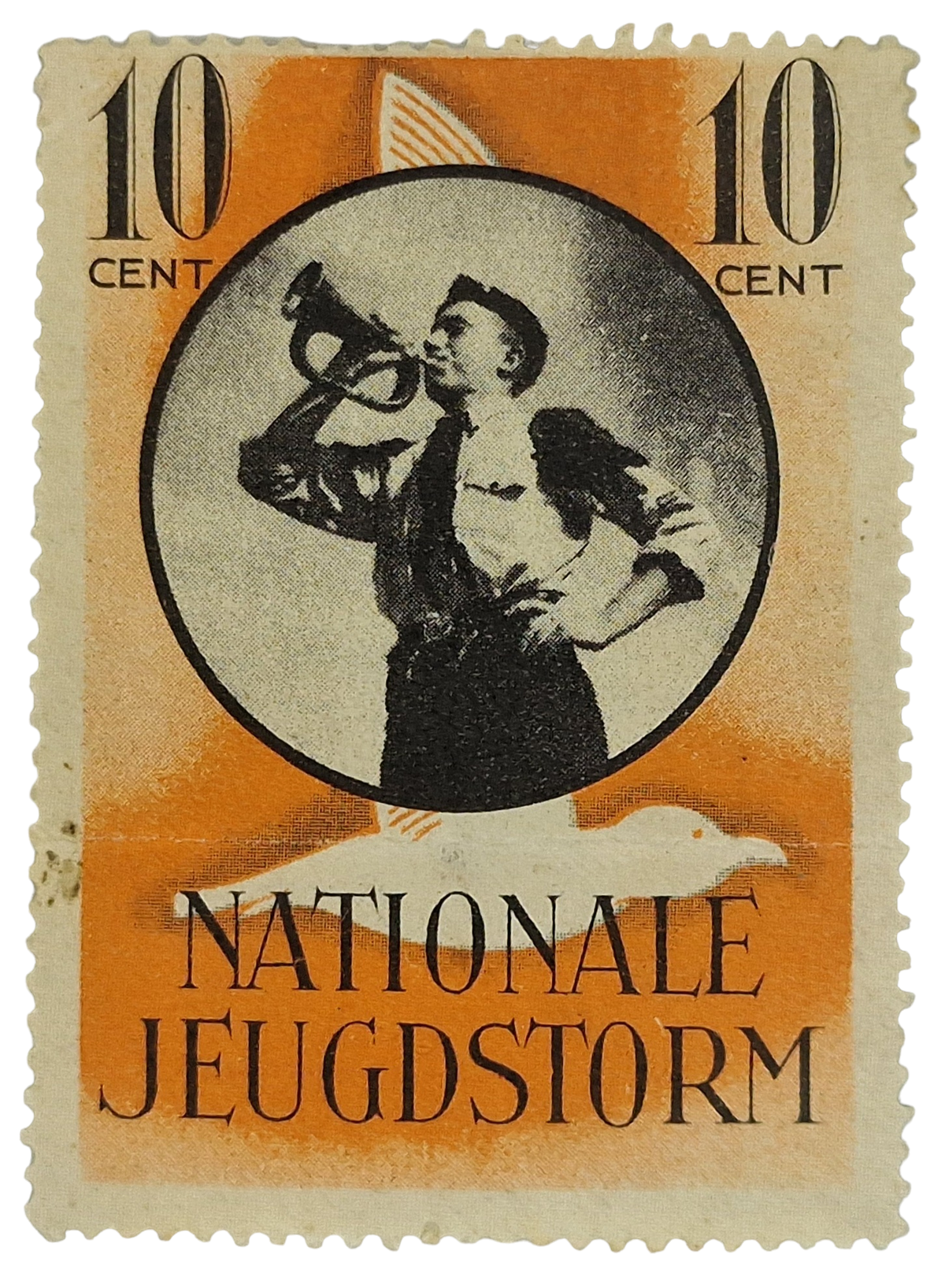 Original WW2 Dutch NSB Collaboration Document - Contribution seal NJS ...