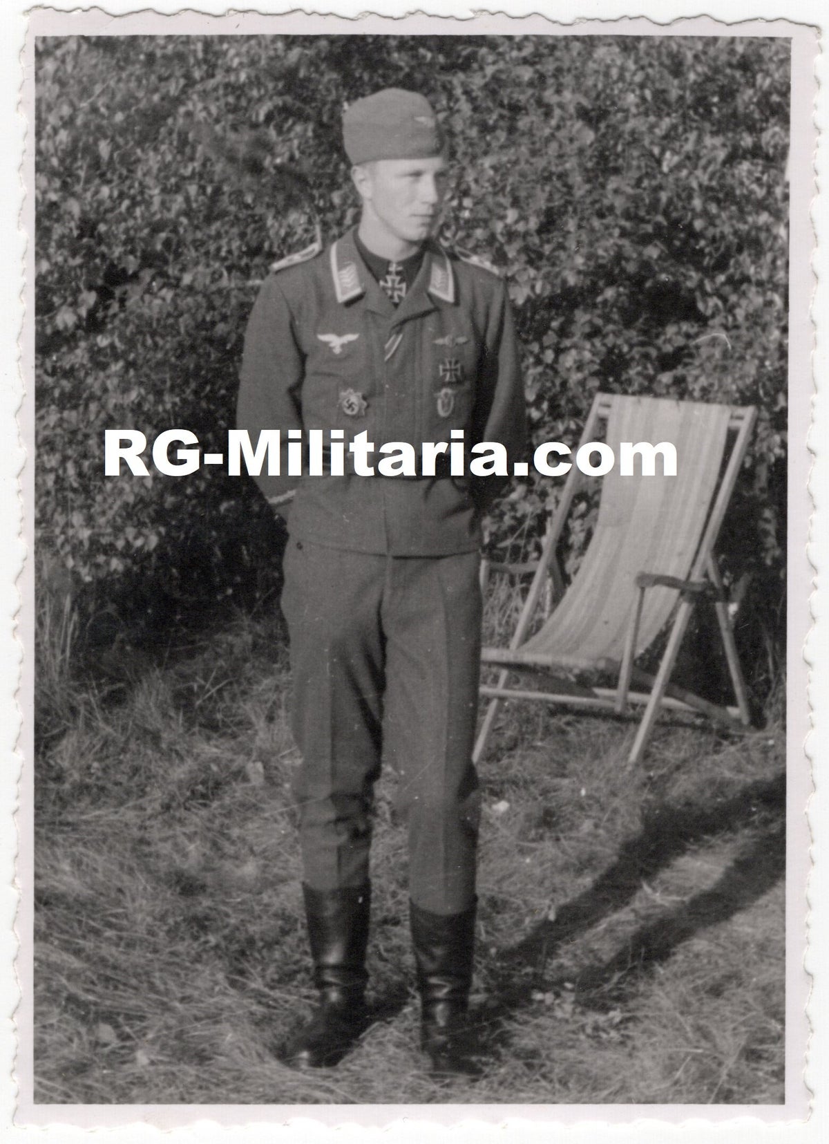 Original WW2 German Photo - Luftwaffe Ritterkreuzträger Knights Cross ...