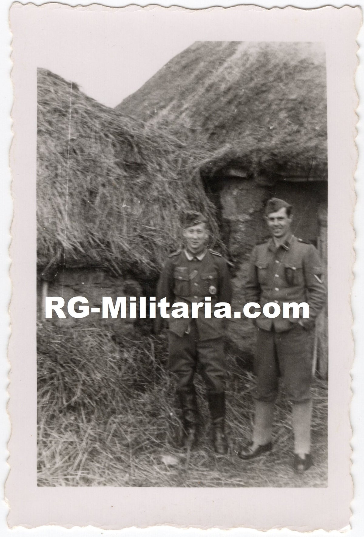 Original WW2 German Waffen SS Photo - German Waffen SS soldier in ...