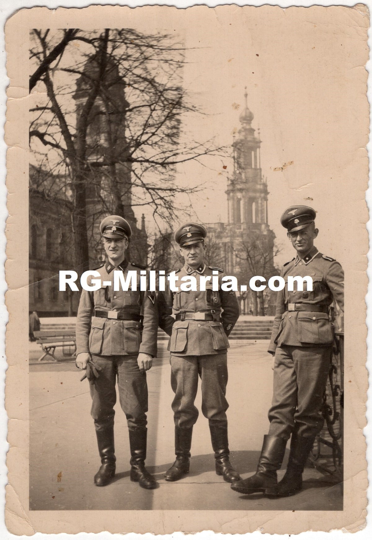Original WW2 German Waffen SS Photo - SS Sturmboot Pionier soldiers