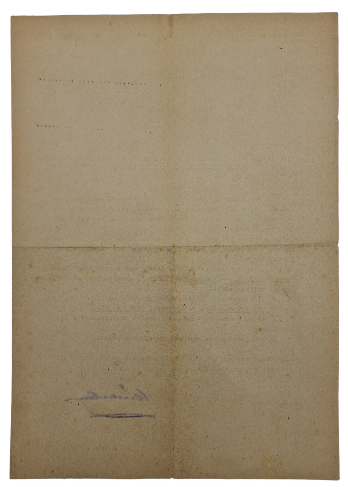 Original WW2 German Document - Application for drivers license, Walsum ...