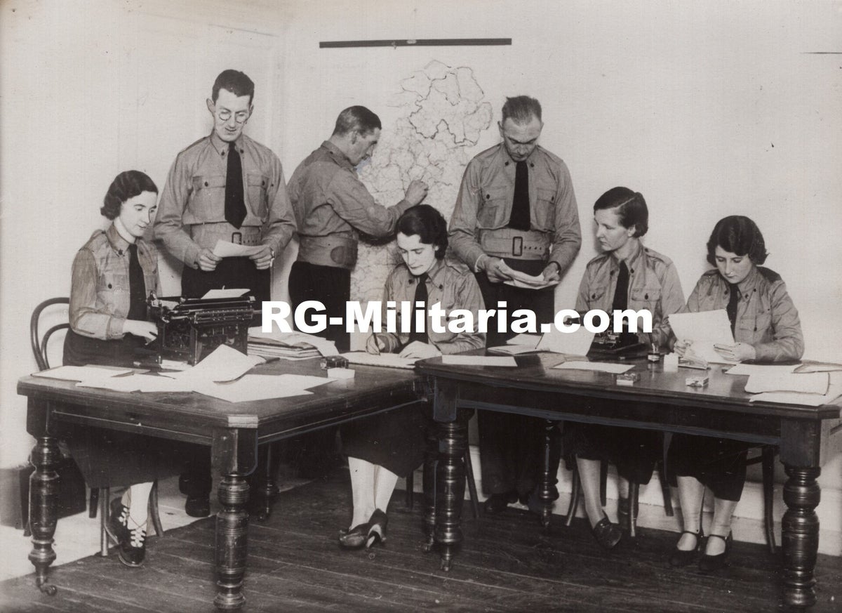 Original WW2 Irish Collaboration Press Photo - Irish fascist Blueshirts ...