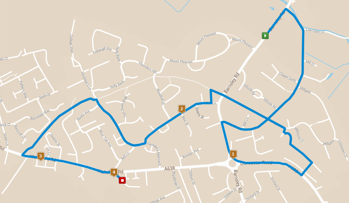 Route / Ackworth PramFest / Annual Events / Events / Things to do ...