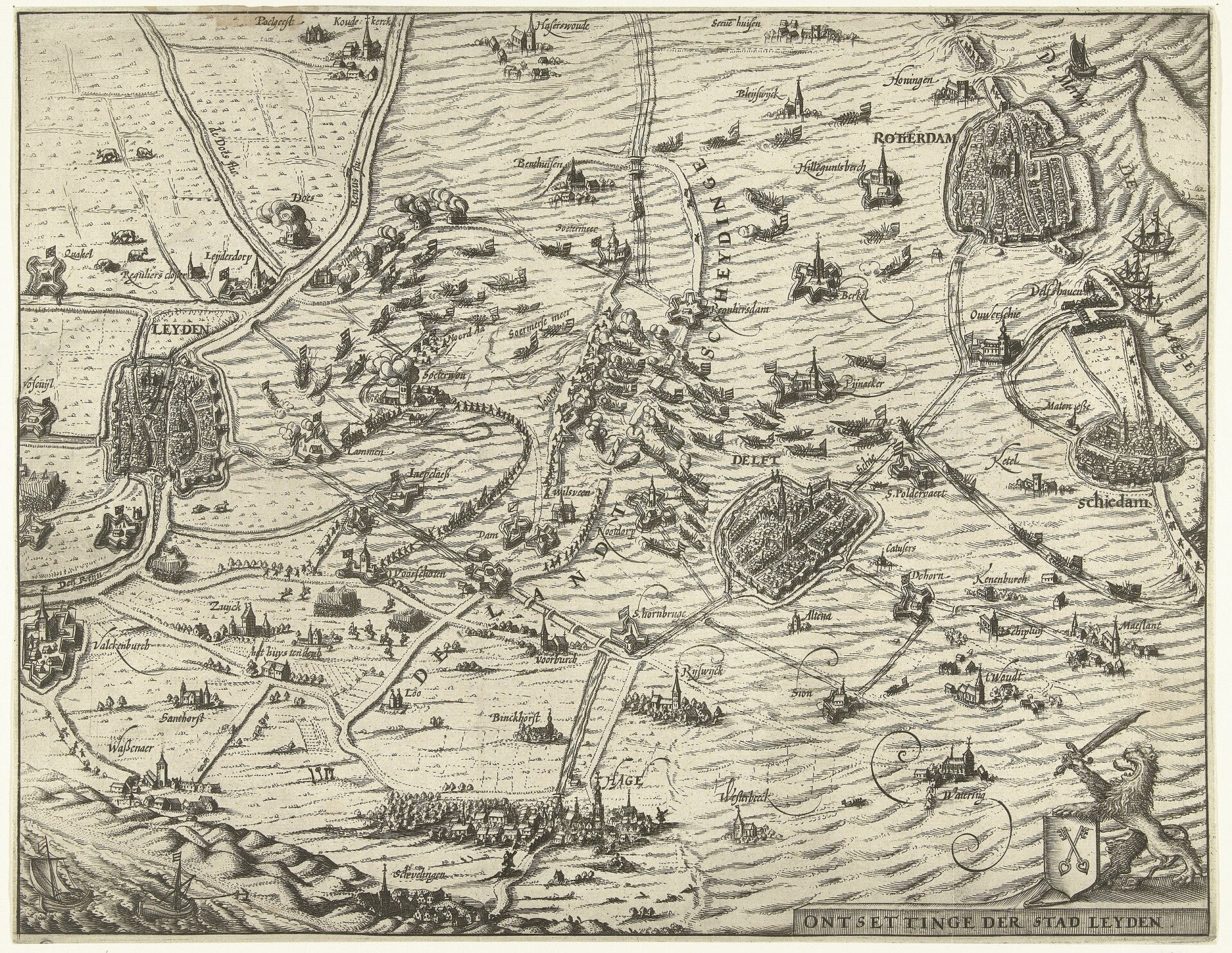 Beleg van Leiden / Leidens Ontzet / Thema's | Geschiedenis in ...