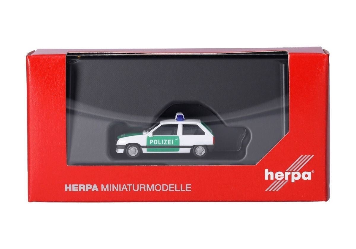 Herpa Opel Corsa A - 2-deurs Polizei | Brinic Modelcars