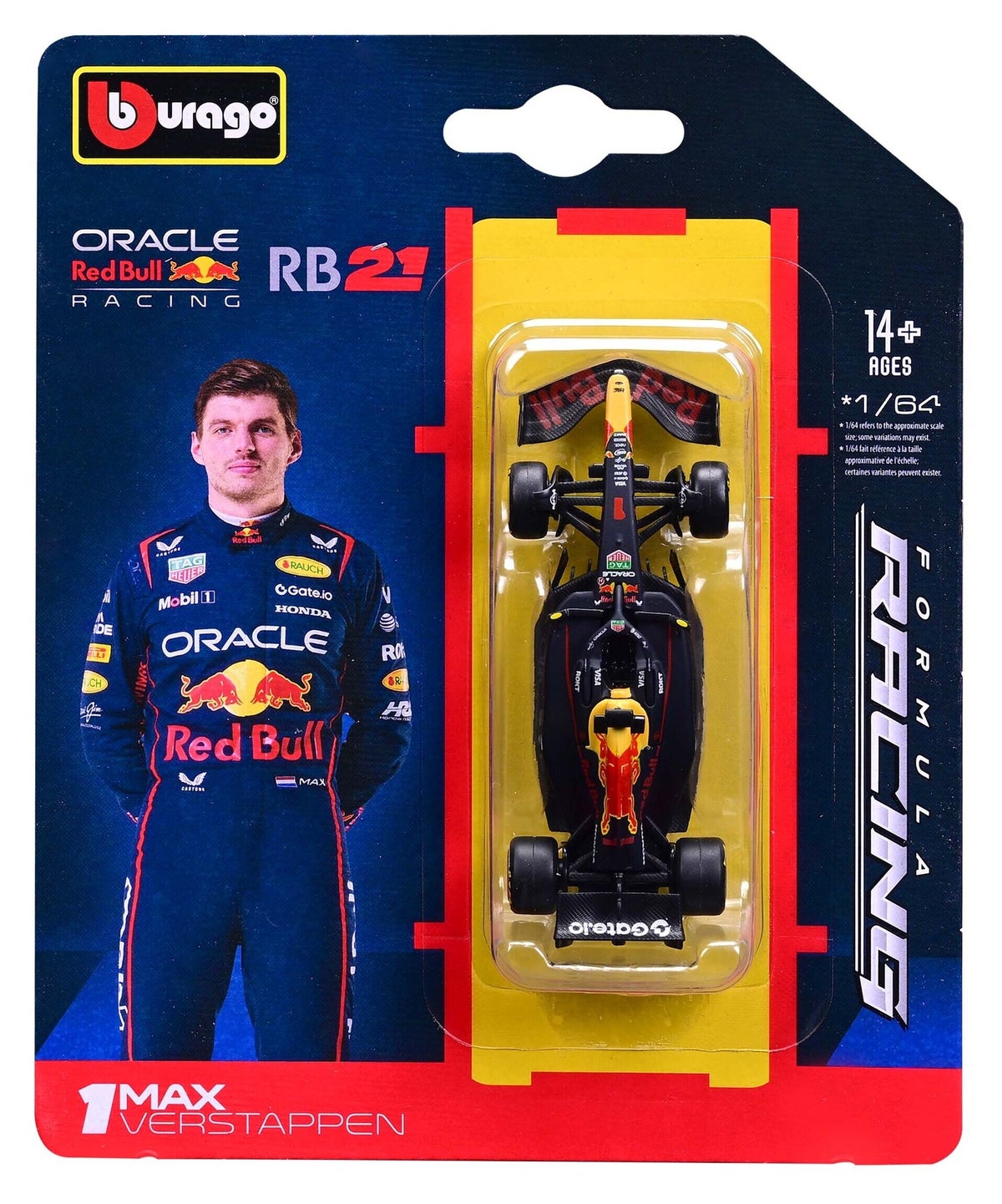 Bburago Red Bull RB21 Max Verstappen Formule 1 | Brinic Modelcars