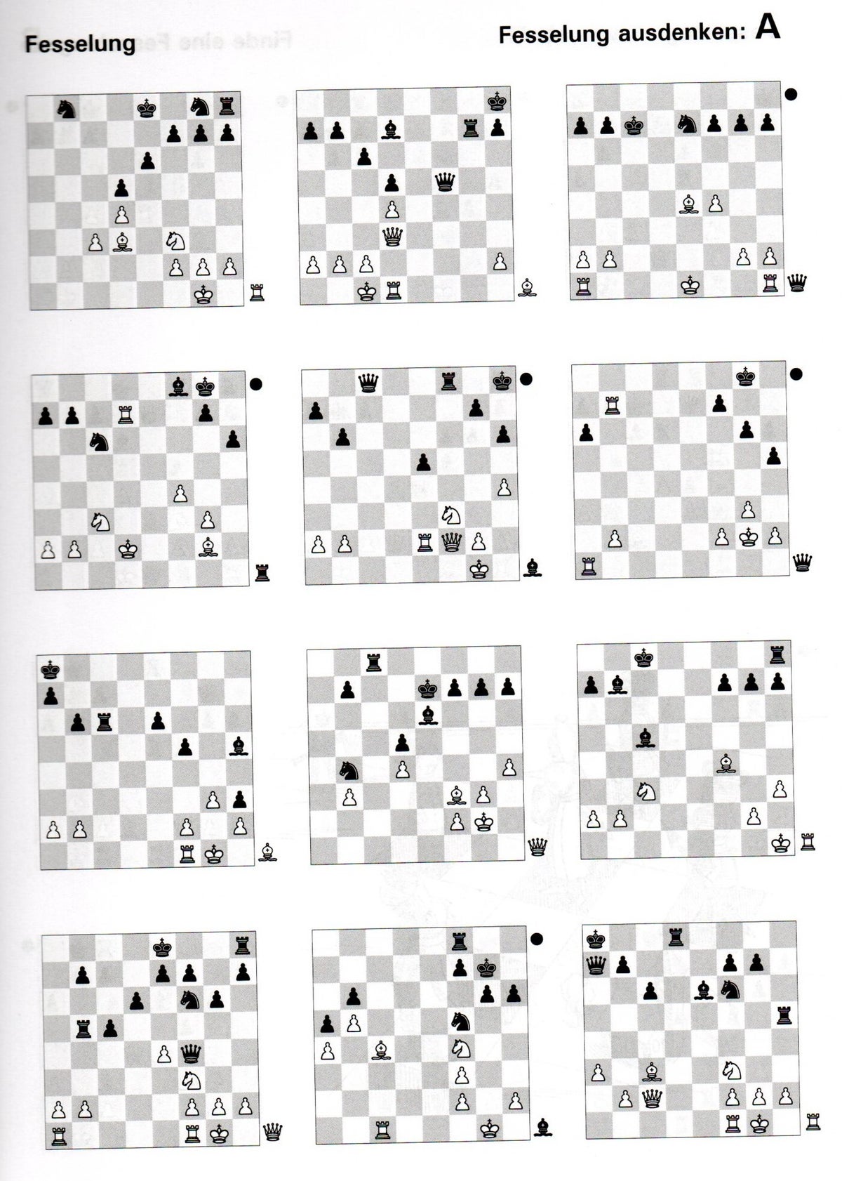 Fesselung ausdenken / 13.06.2023 / Lerninhalte 2022/2023 | AFG-Schach